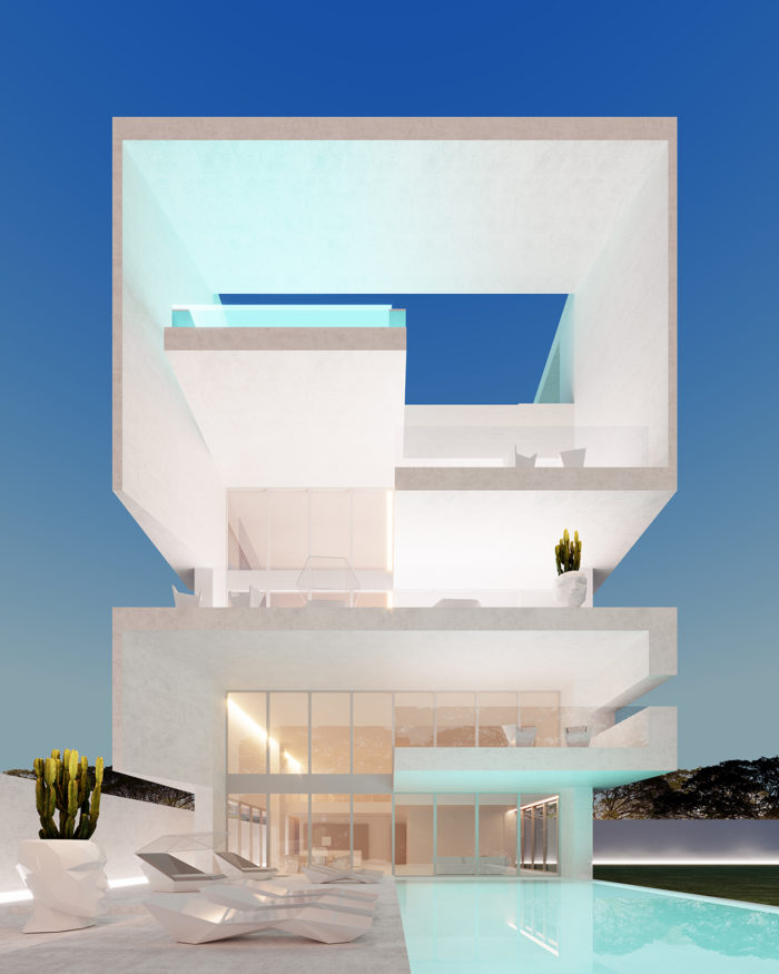 Living in Geometry Miami Architect Hugo Mijares | Pool South Beach