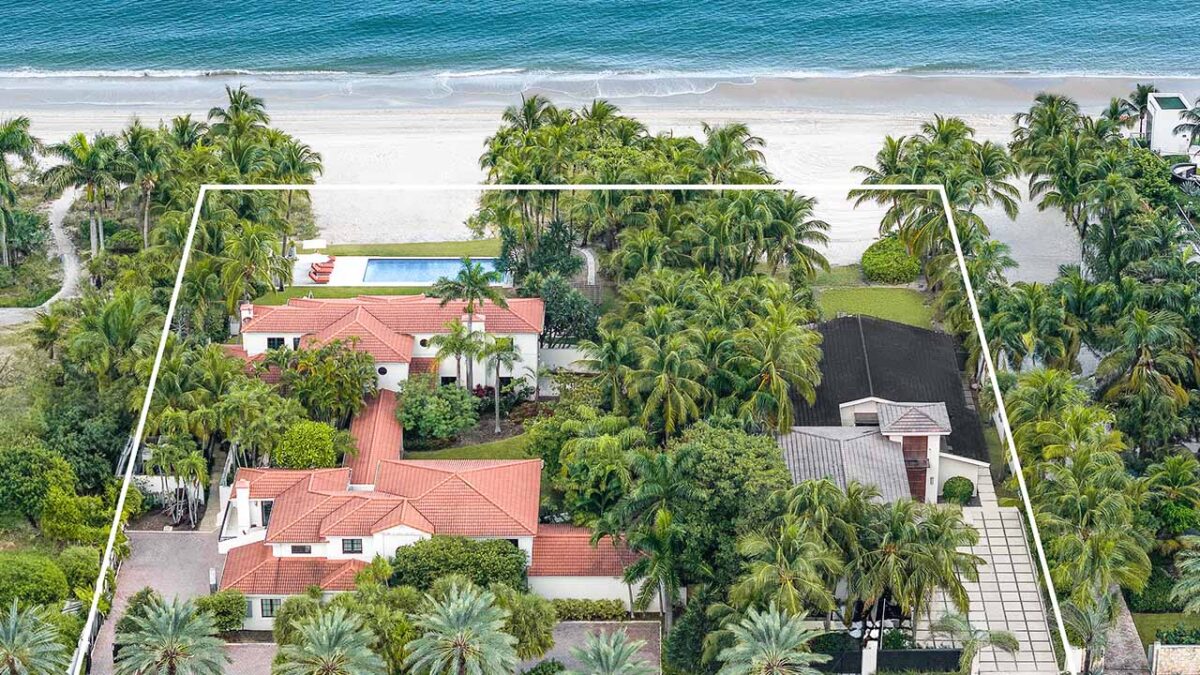 Beachfront Compound in Golden Beach Lists for $68 Million - S. Florida ...
