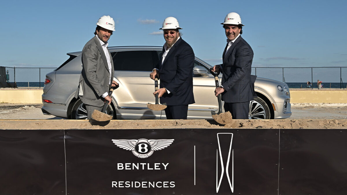 World’s First Bentley Motors-Branded Residences Begins Construction On ...