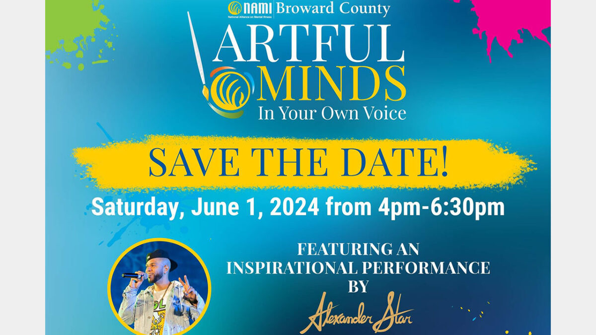 NAMI Broward County Hosts 3rd Annual “Artful Minds” Event - S. Florida ...